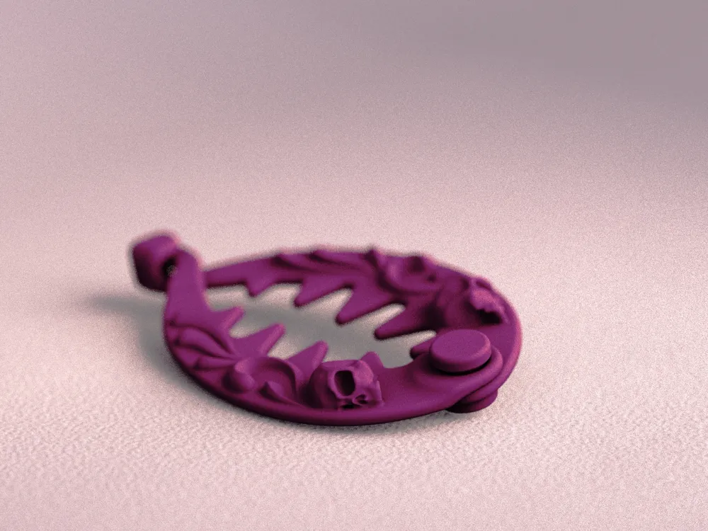Curly Comfy Hair Clip - Easy Ponytail - Free 3D Print Model - MakerWorld
