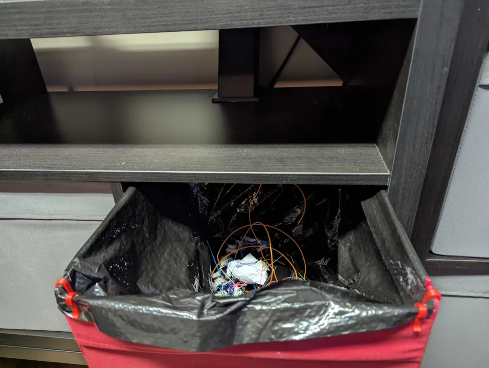 P1/X1 Waste Chute for Kallax TV Stand by eclipse1234 MakerWorld ...