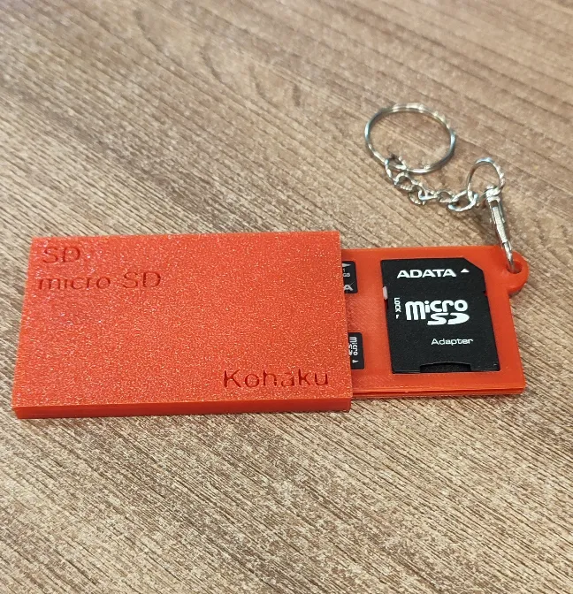 SD card keychain by Kohaku MakerWorld: Download Free 3D Models
