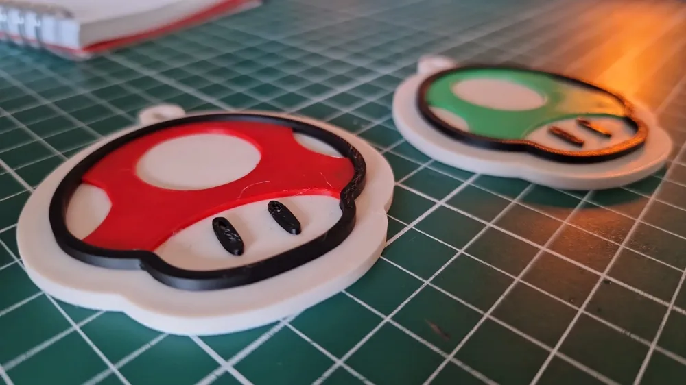 Toad Keychain by NickR1983 - MakerWorld