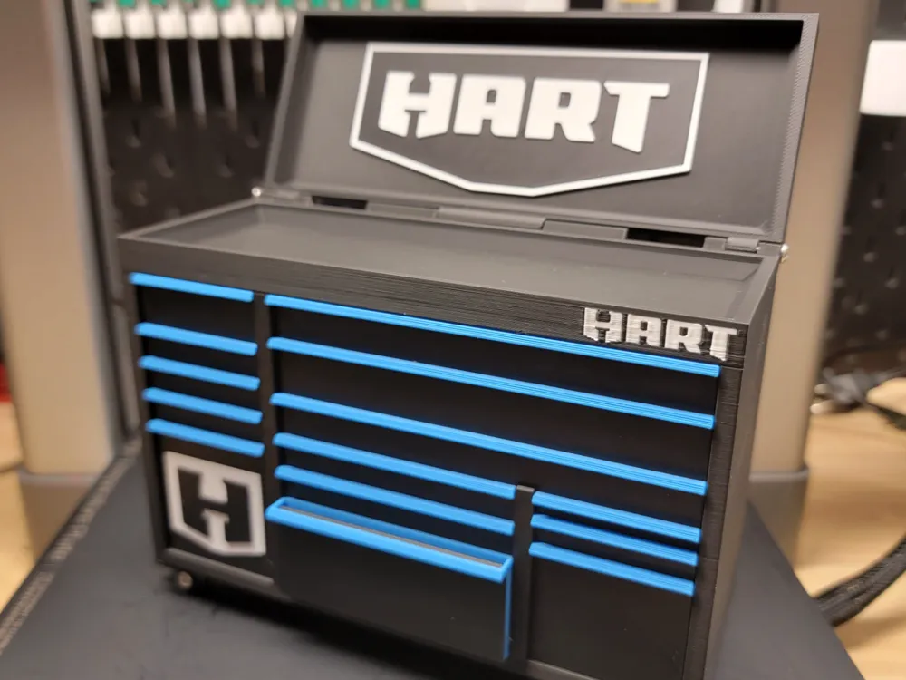 Hart Desk Tool Chest w Lid Business Display by joshua.makes - MakerWorld