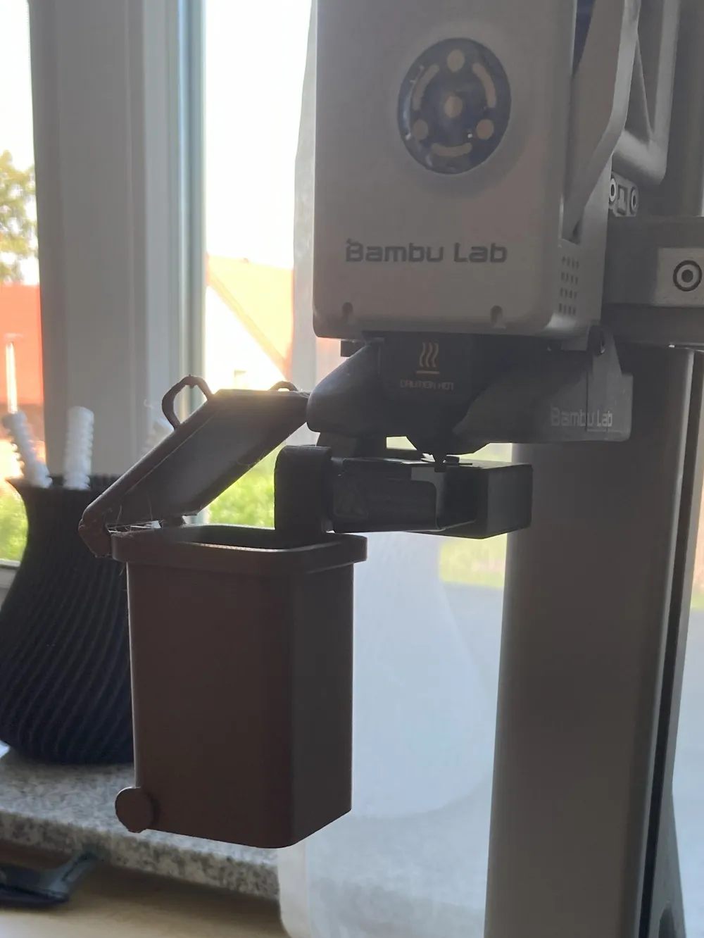 Trash Bin Waste Container A1, Poop Bin - Free 3D Print Model - MakerWorld