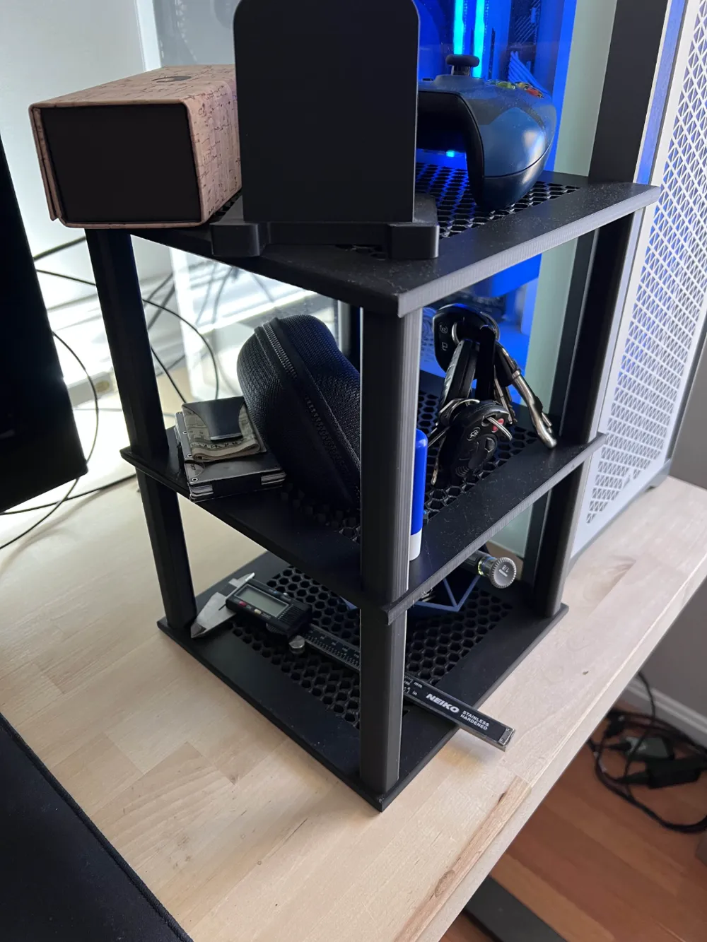 Stackable Hex Shelf by SMG - MakerWorld