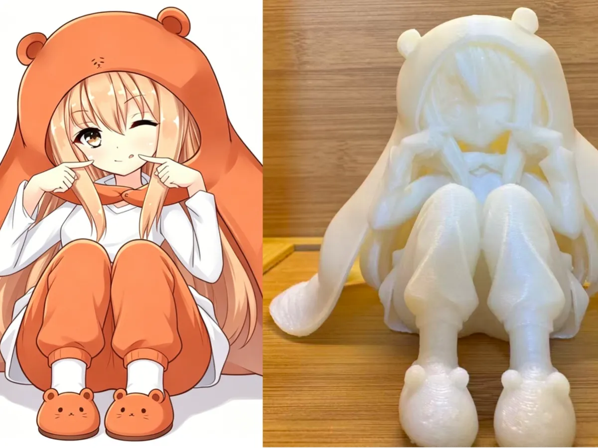 Himouto! Umaru-chan Ornamento da tavolo facile da smontare - Modello di ...