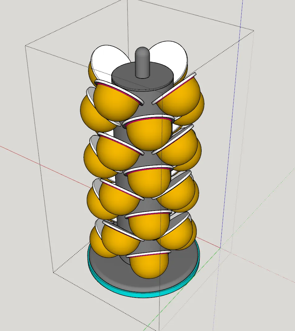 Ultimate Nespresso Capsules Tower by Marc Elbichon - MakerWorld