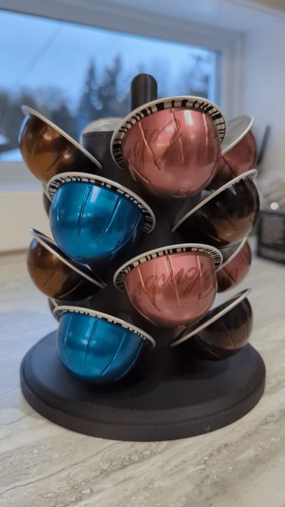 Ultimate Nespresso Vertuo Capsules Carousel by Marc Elbichon MakerWorld ...