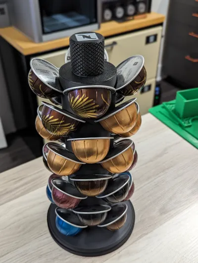 Ultimate Nespresso Vertuo Capsules Carousel by Marc Elbichon - MakerWorld