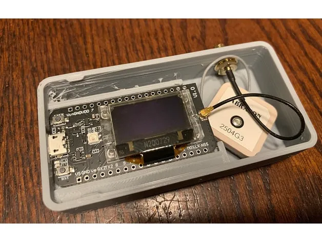 Heltec CubeCell GPS-6502 (HTCC-AB02S) Enclosure with Large GPS Antenna ...