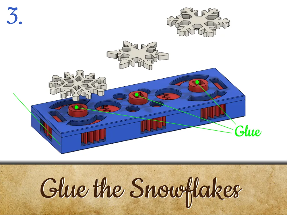 Mechanical Snowflakes - The Christmas Fidget Toy by Creativity Lab ...