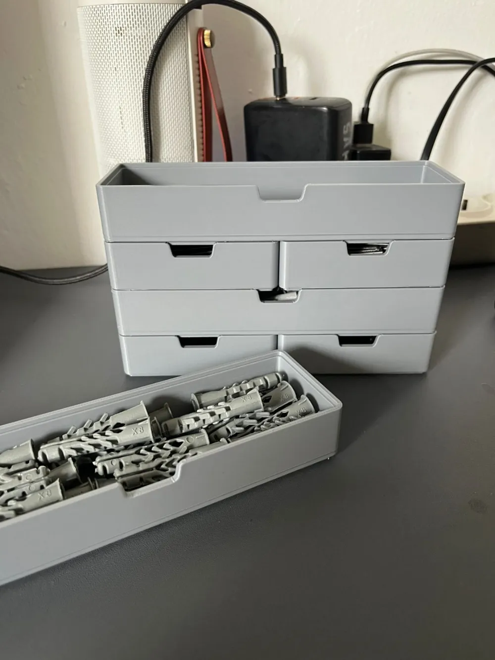 Stackable Parts Storage by Makaryo MakerWorld: Download Free 3D Models