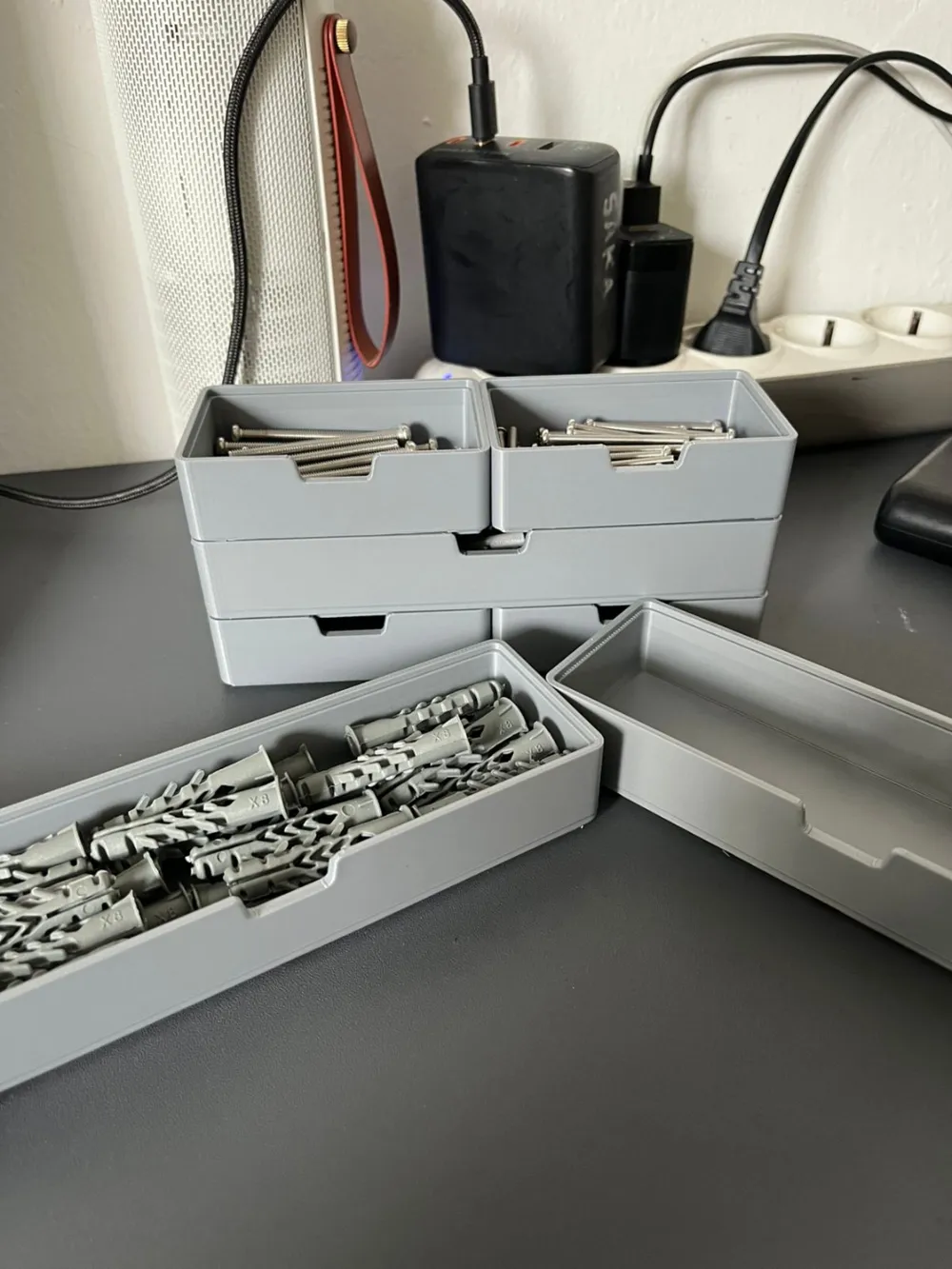 Stackable Parts Storage by Makaryo MakerWorld: Download Free 3D Models