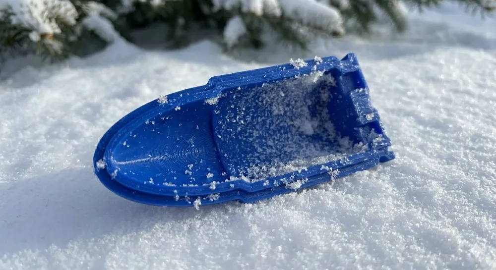 Snow Bullet Maker - High-Velocity Snow Projectile - Free 3D Print Model ...
