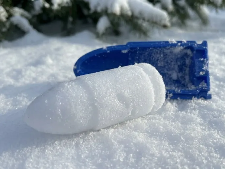 Snow Bullet Maker - High-Velocity Snow Projectile - Free 3D Print Model ...