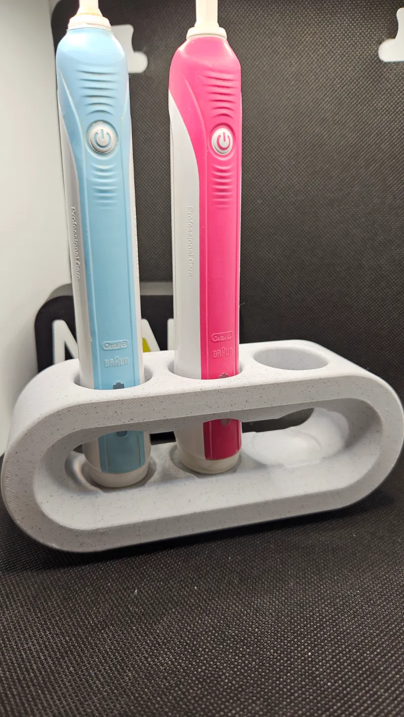 Toothbrushes stand/holder with 3 slots by MAP3D - MakerWorld