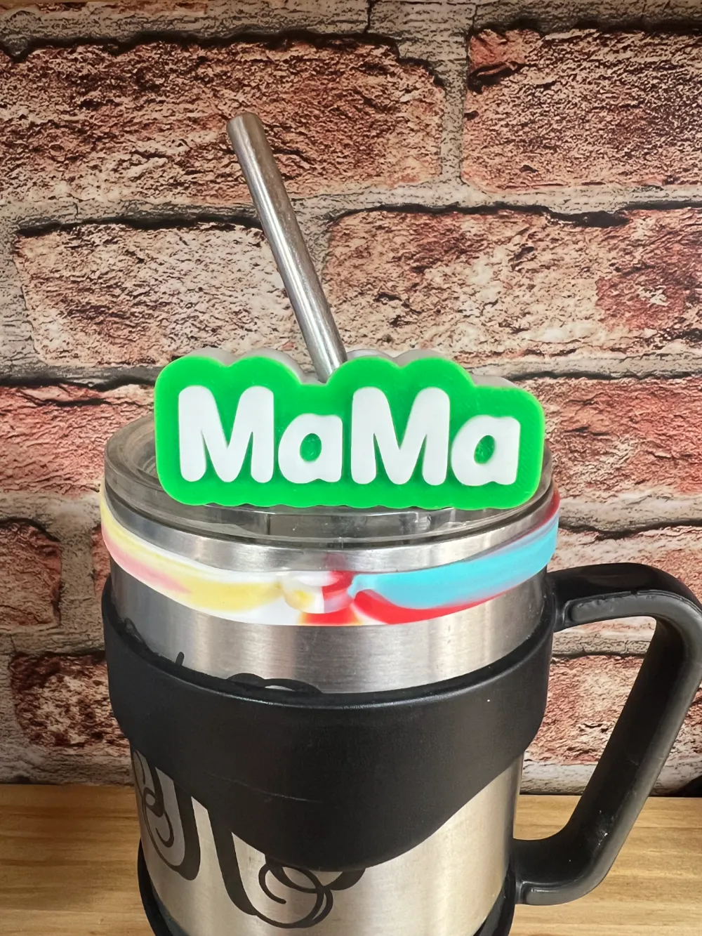 Mama Straw Topper by ClintonGid MakerWorld: Download Free 3D Models