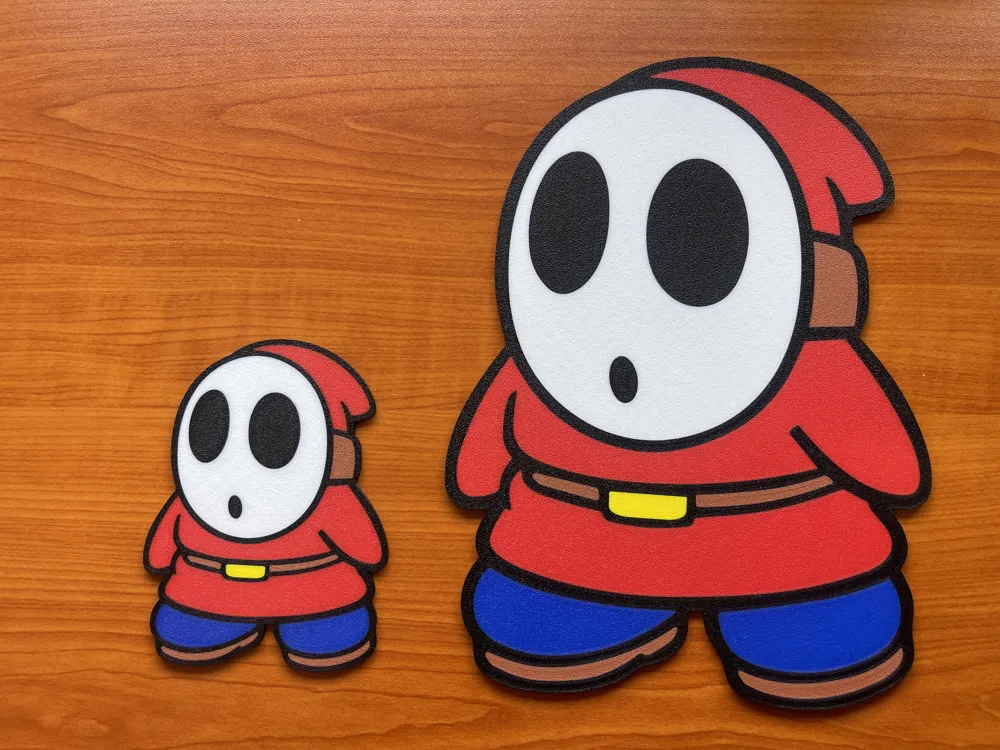 Nintendo Shy Guy Large Wall Art by DarkLink MakerWorld: Download Free ...