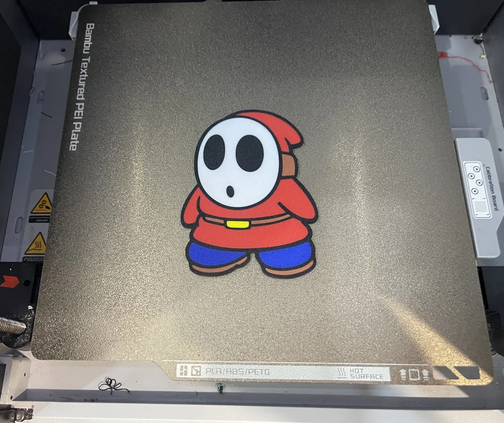 Nintendo Shy Guy Large Wall Art by DarkLink MakerWorld: Download Free ...