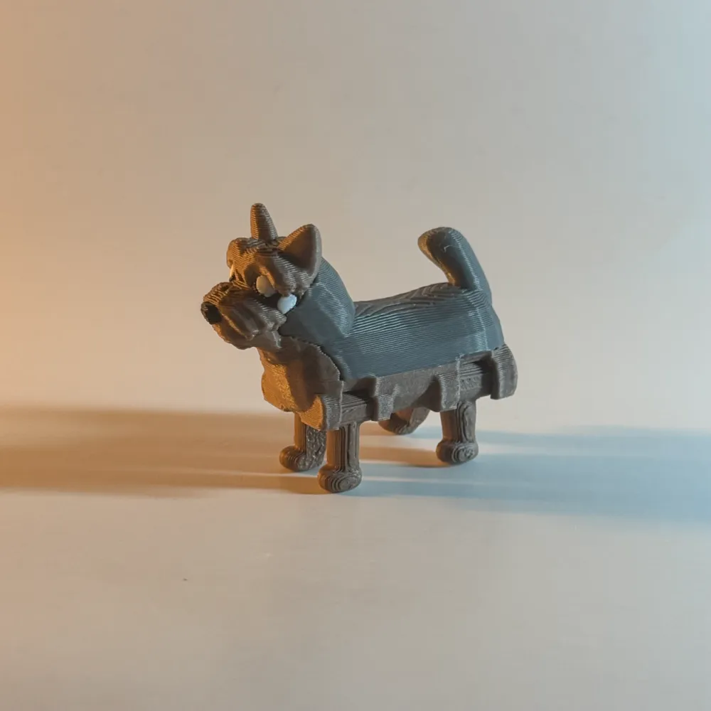 Articulated Cute Yorkie by Waffly3D - MakerWorld