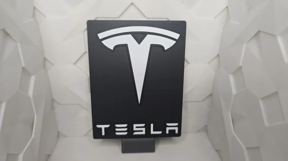 Tesla Logo/Sign by Print Maker MakerWorld: Download Free 3D Models