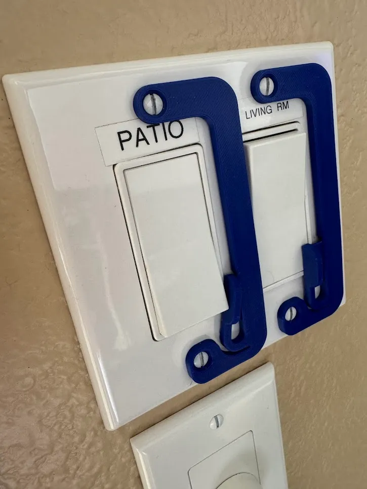 Child-proof Light Switch Lock - Decora Wall Switch by rowiac MakerWorld ...