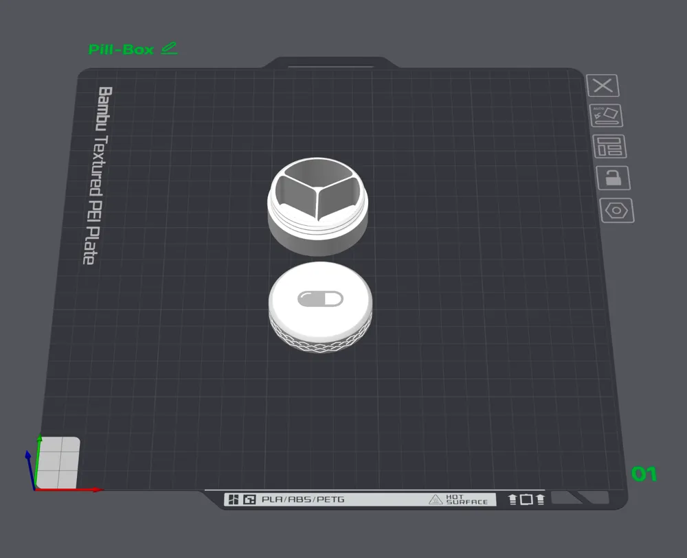 Pill Box - Free 3D Print Model - MakerWorld