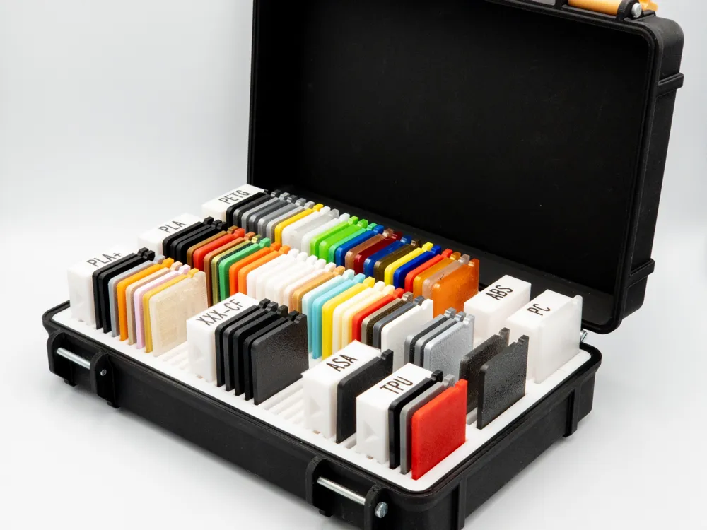 Modular Filament Swatches System + Parametric Box Remixed by DanceM ...