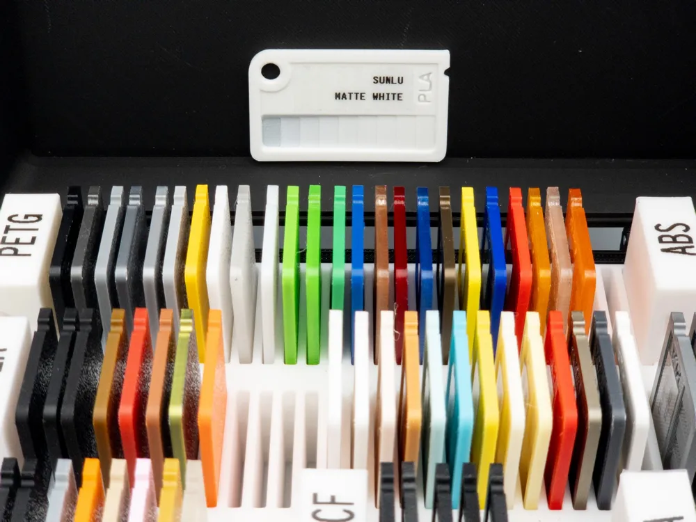 Modular Filament Swatches System + Parametric Box - Free 3D Print Model ...