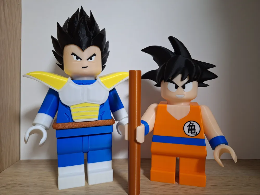 BIG BRICK GOKU NO AMS - Free 3D Print Model - MakerWorld