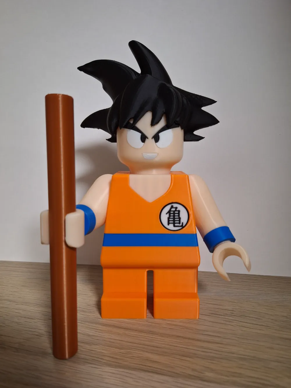 BIG BRICK GOKU NO AMS - Free 3D Print Model - MakerWorld