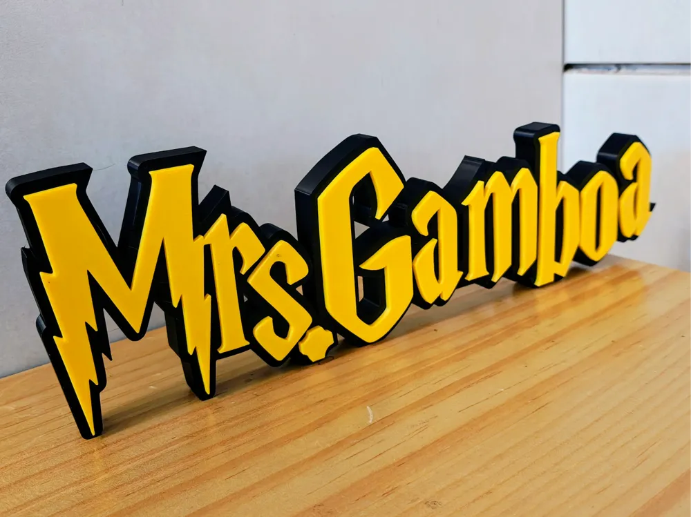 Harry Potter ***MRS.GAMBOA*** - Free 3D Print Model - MakerWorld