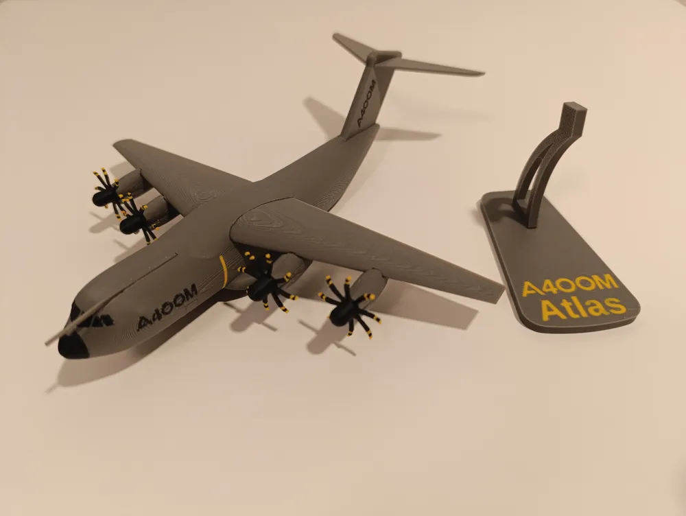 A400M Atlas Plane Kit Card - Free 3D Print Model - MakerWorld