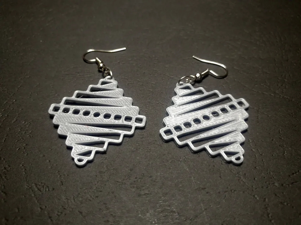 Architect of Shadows Earrings by webbuster MakerWorld: Download Free 3D ...
