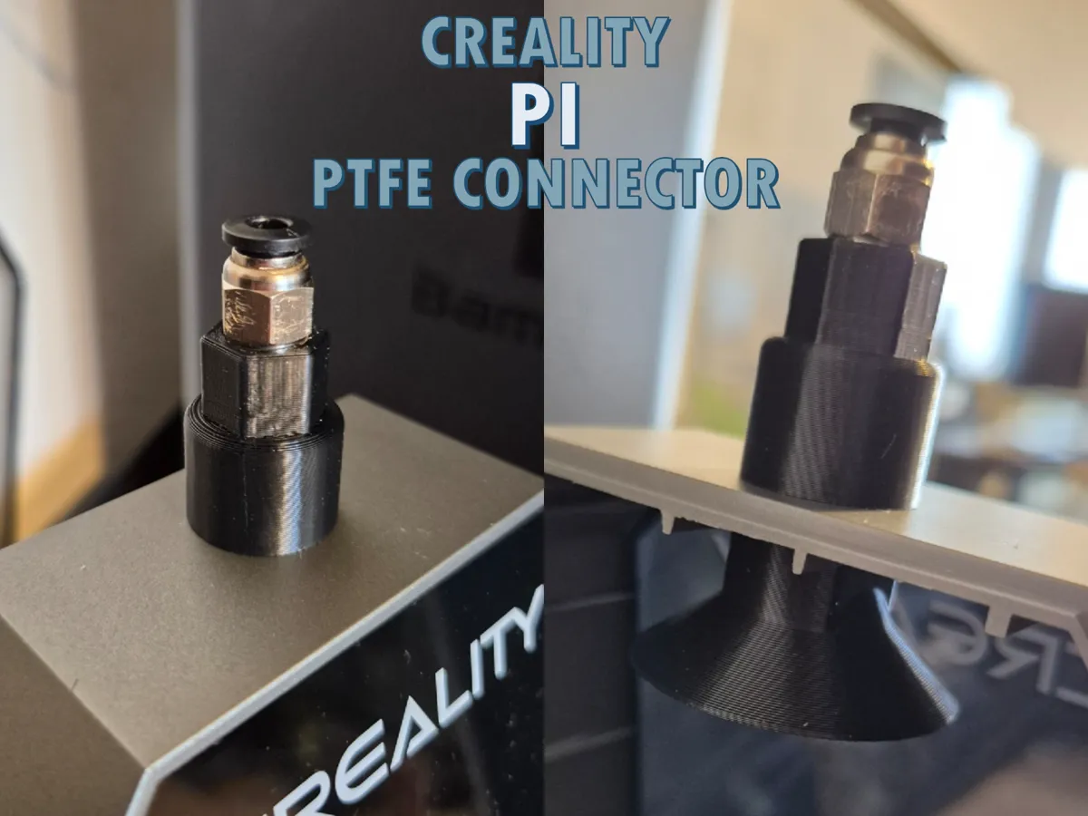 Creality Space Pi Filament Dryer PTFE connector - Free 3D Print Model ...