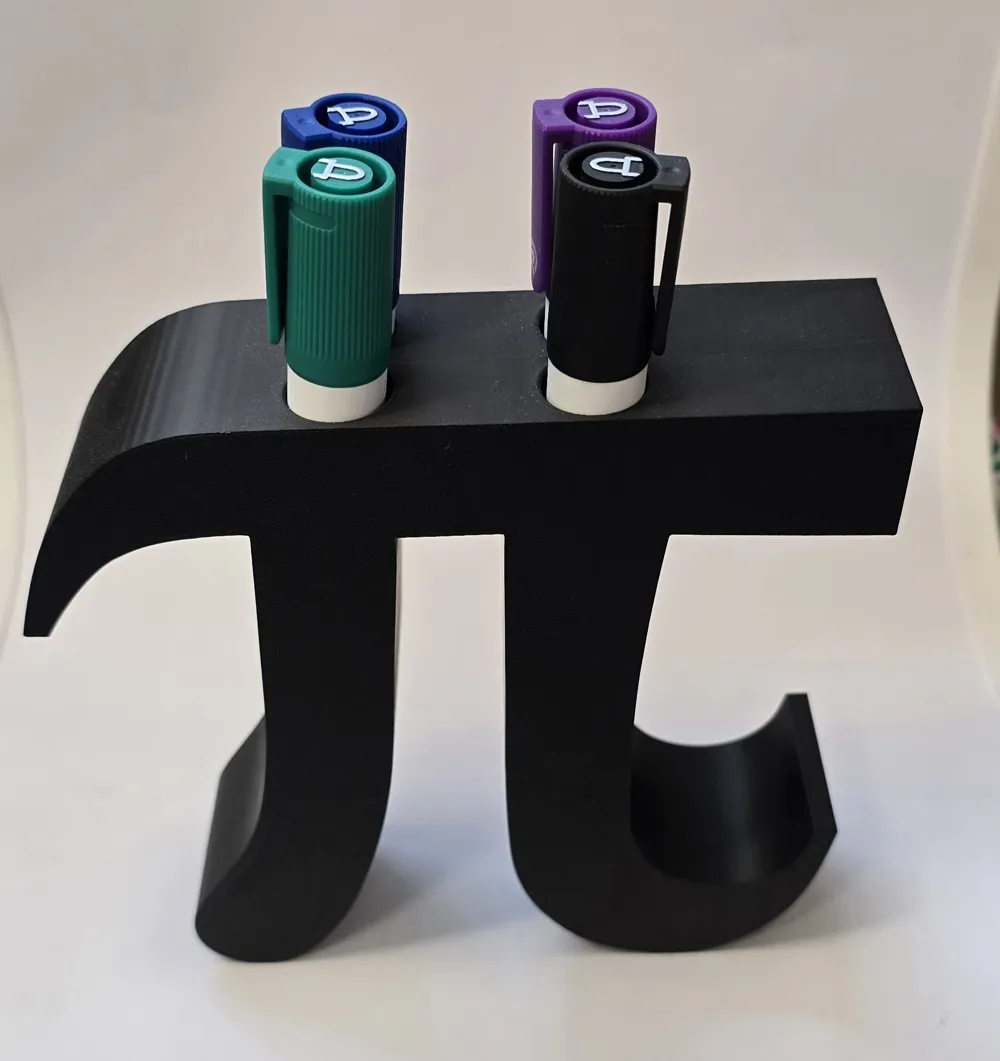 Math PI Pen Holder - Free 3D Print Model - MakerWorld