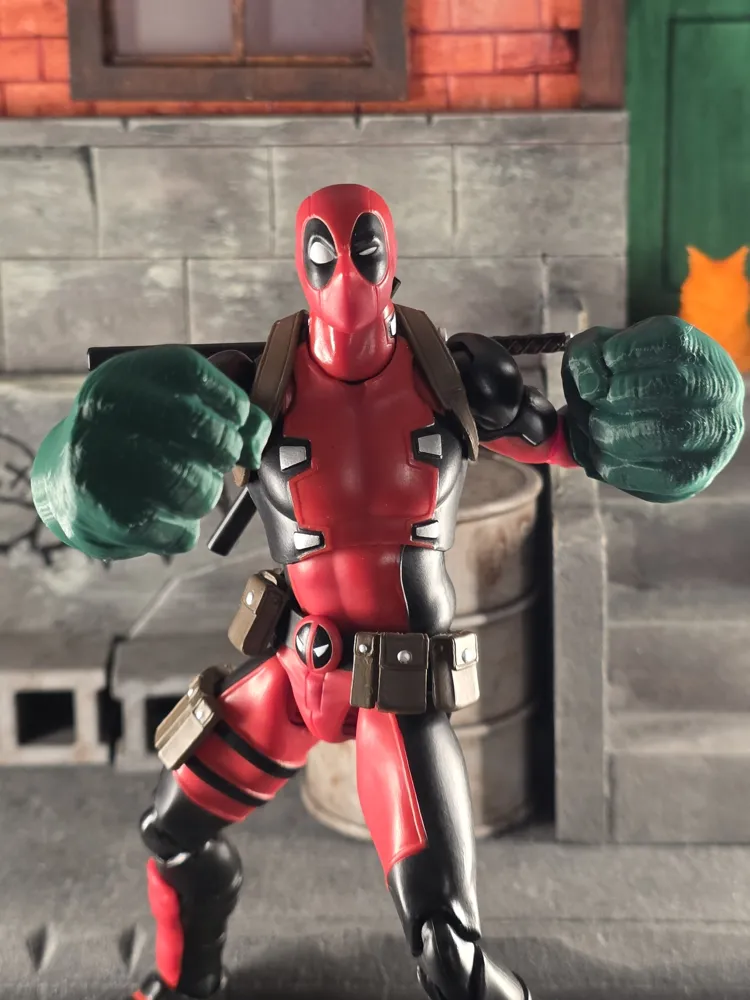 1/12 Scale HULK fists - Free 3D Print Model - MakerWorld