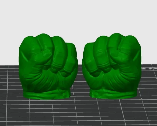 1/12 Scale HULK fists - Free 3D Print Model - MakerWorld