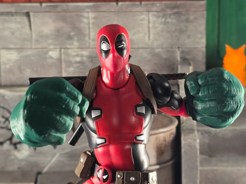 1/12 Scale HULK fists - Free 3D Print Model - MakerWorld