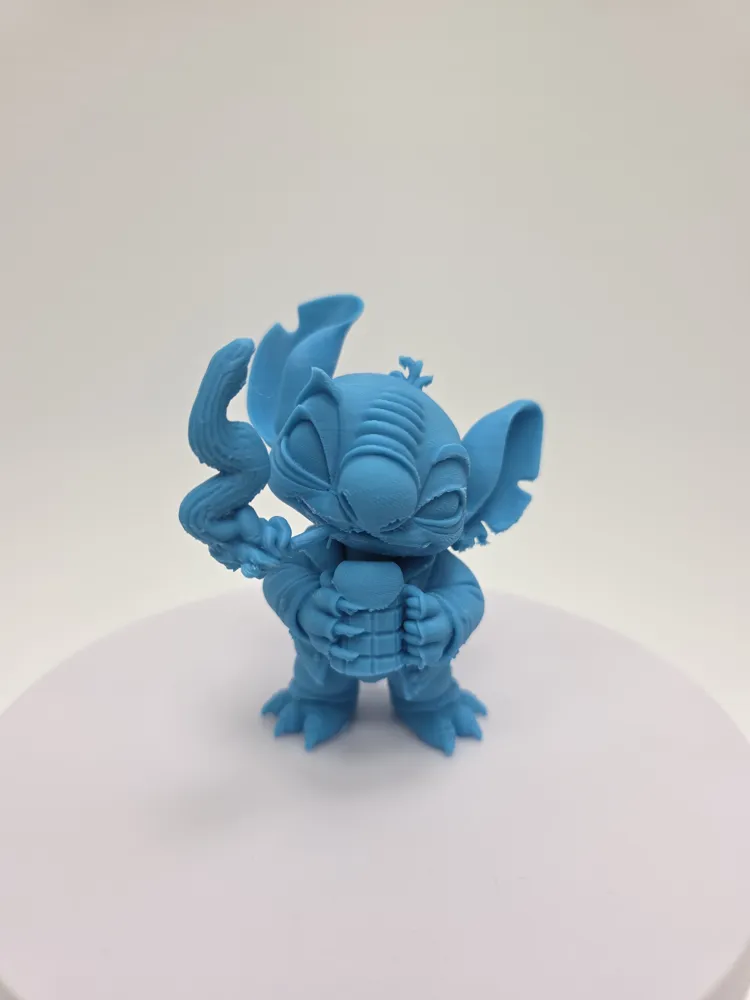 Stitch smoking with beer!!! by gus8511 MakerWorld: Download Free 3D Models