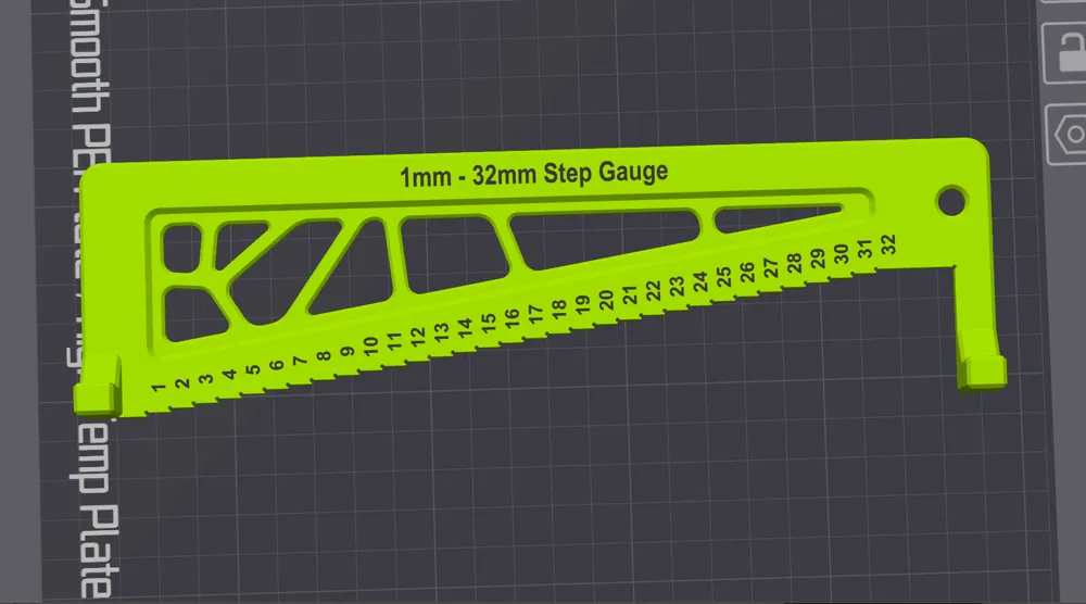Metric Step Gauge by JB Custom Designs - MakerWorld