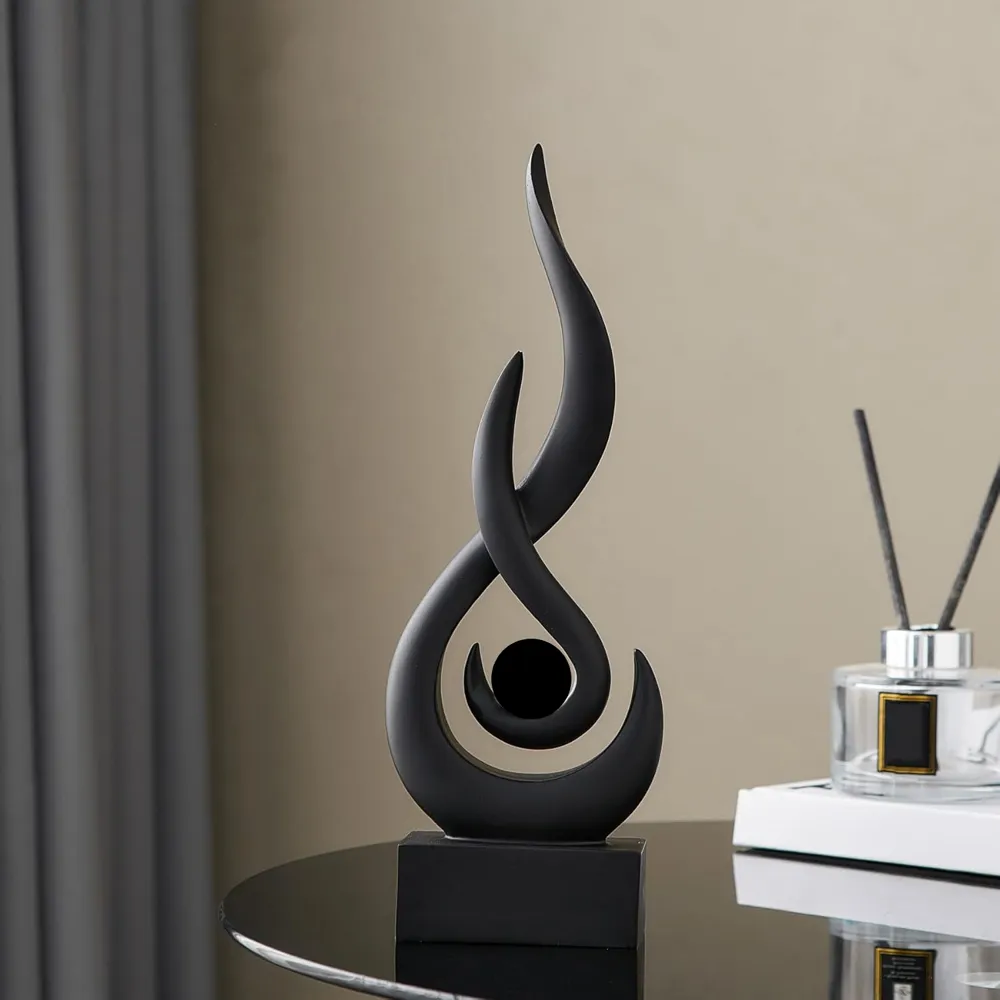Modern Flame Statue Decor by Logisch MakerWorld: Download Free 3D Models