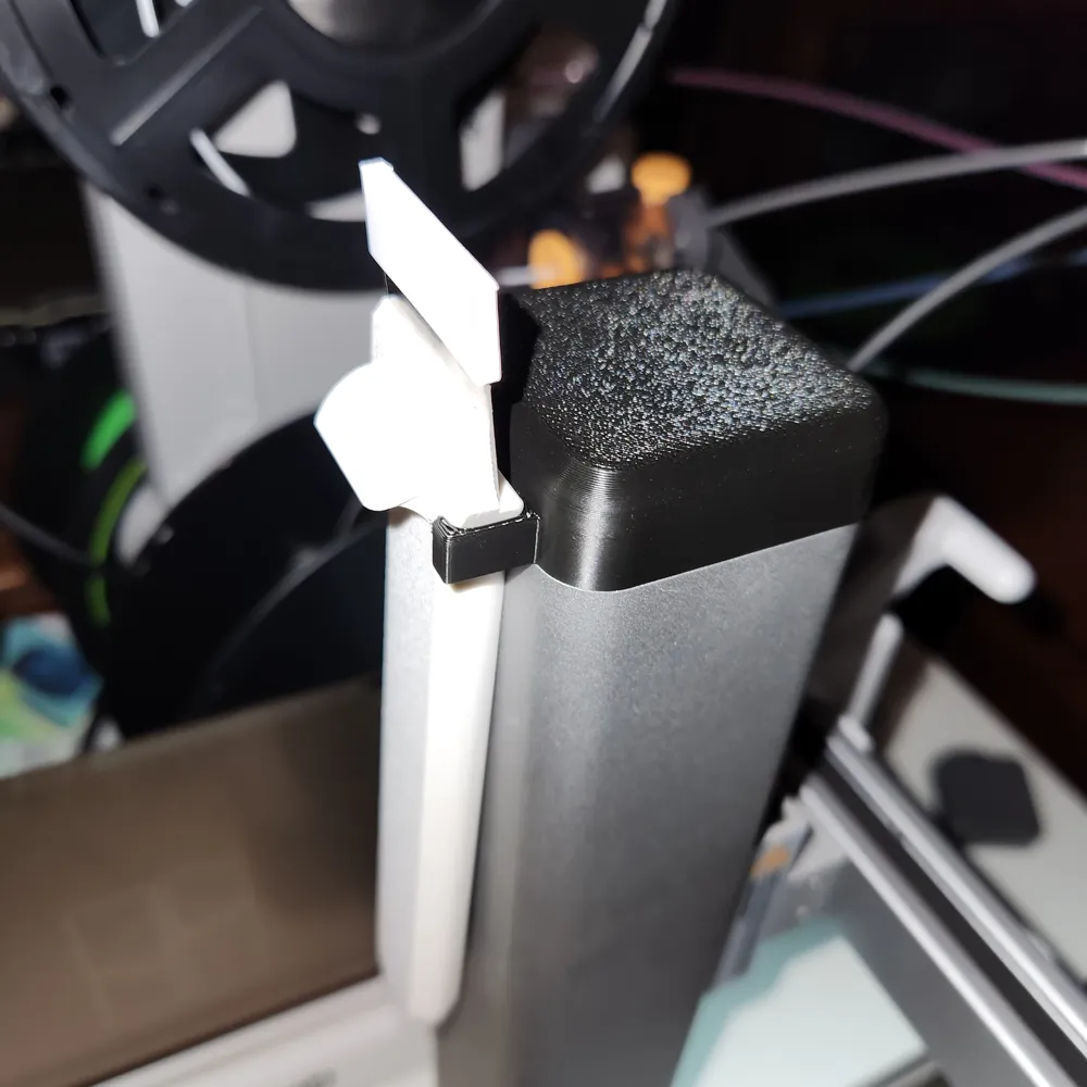 A1 Mini Z Axis Cap with Scraper Mount by NDR-3D MakerWorld: Download ...