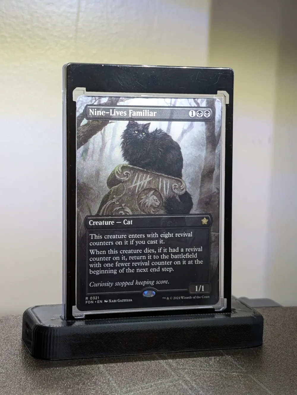 35pt Magnetic Card Display Stand by RobbitHobbit22 - MakerWorld