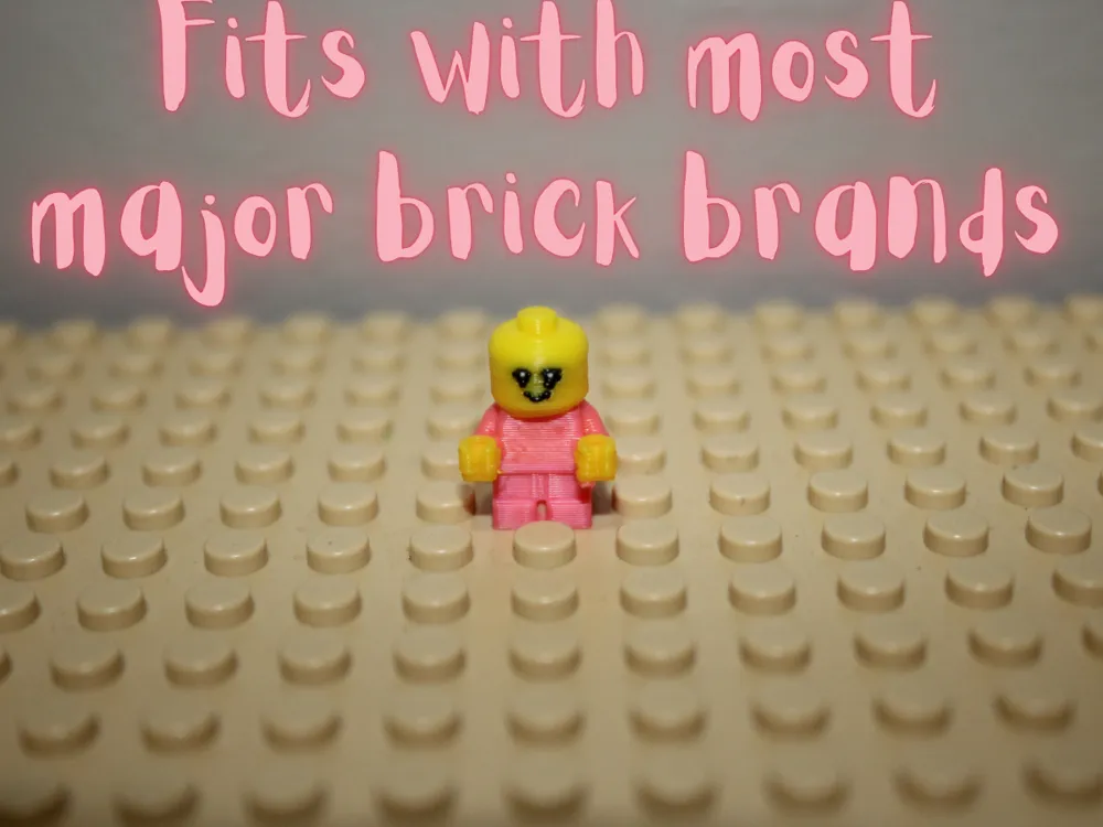 Brick Baby 1:1 Scale - Free 3D Print Model - MakerWorld