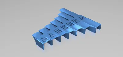 Fast overhang test 10 to 80 degrees by TomMi - MakerWorld