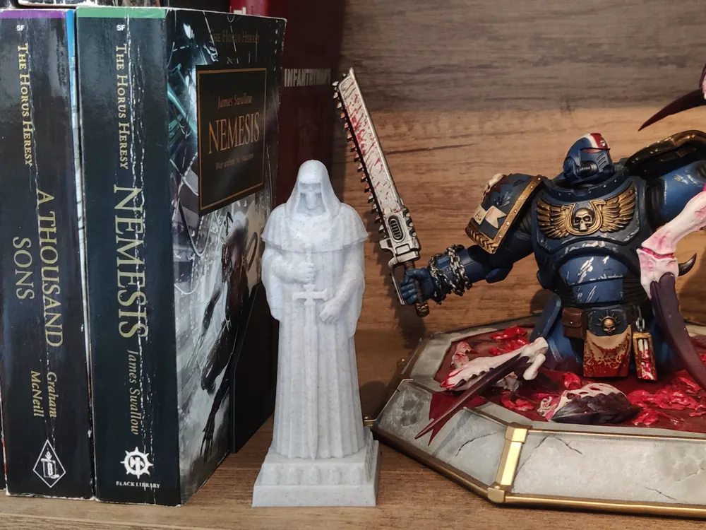 Robed Skeleton Statue - Warhammer 40,000 by Levi Moore - MakerWorld