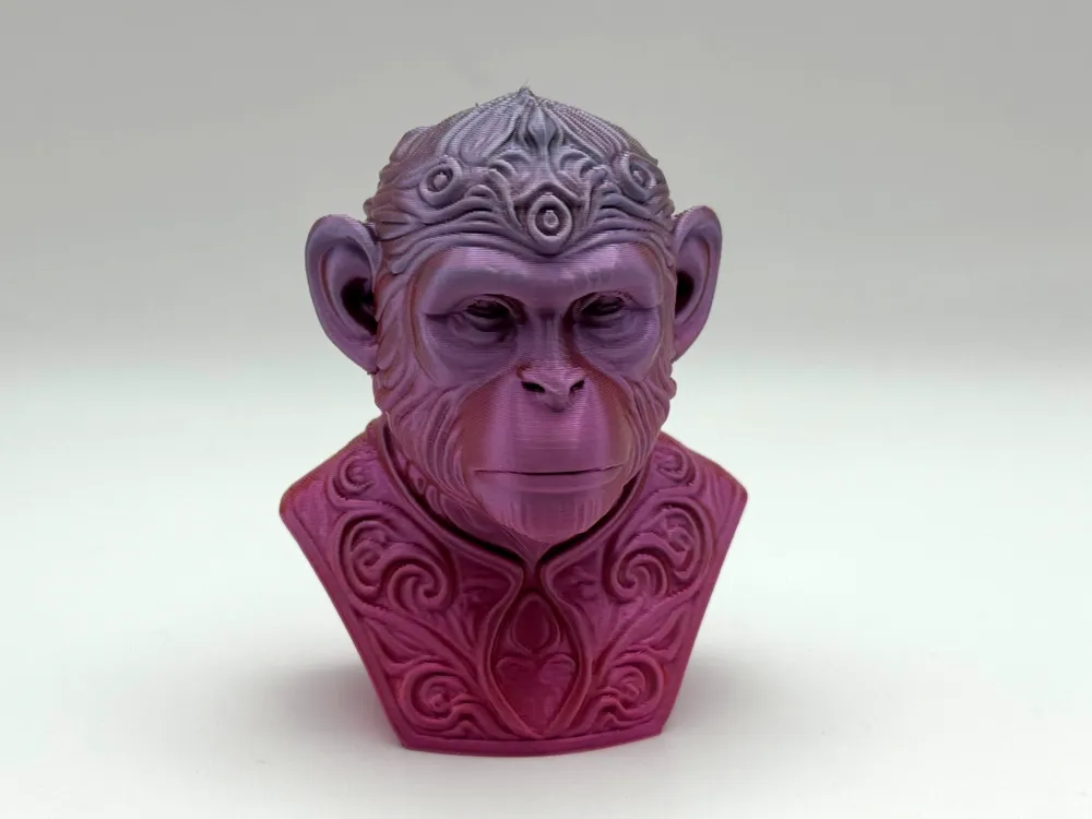 Mystic Ape Bust by Stigern MakerWorld: Download Free 3D Models