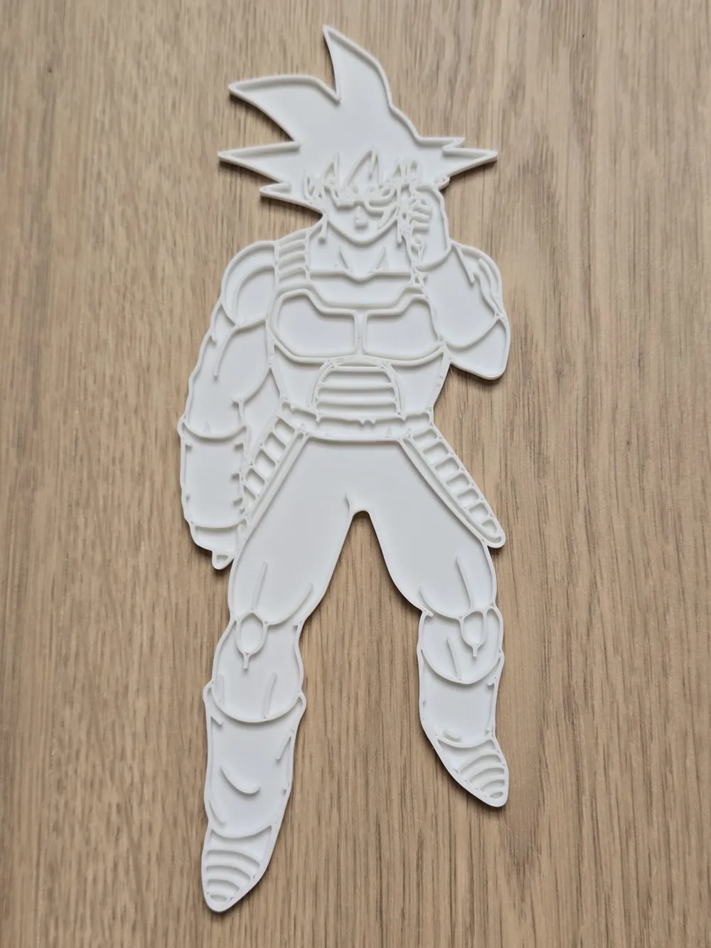 Dragon Ball Z Goku Craft Coloring DIY - Free 3D Print Model - MakerWorld