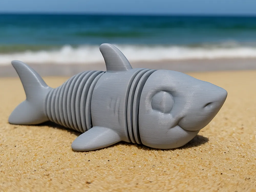 Flexible Shark – Fun and Realistic by Vulcain MakerWorld: Download Free ...