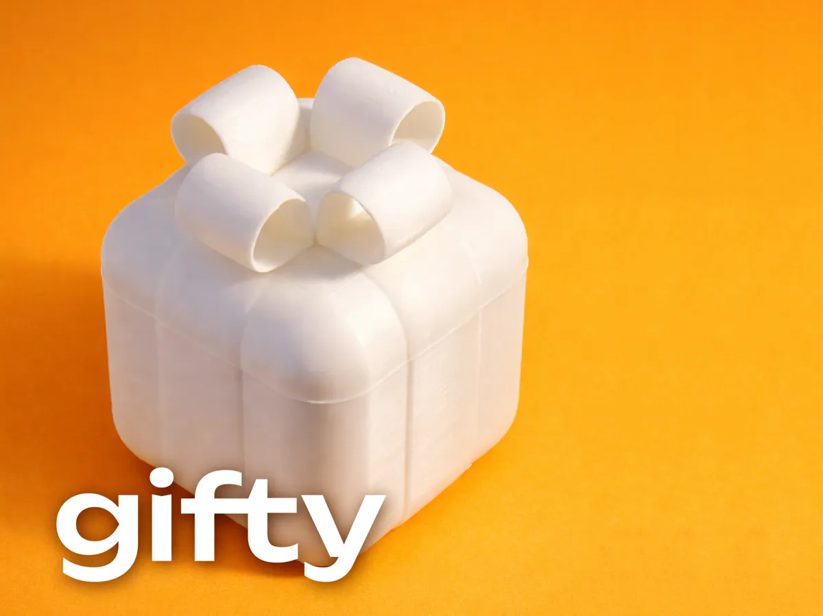 Gifty — A Reusable Gift Box Container - Free 3D Print Model - MakerWorld