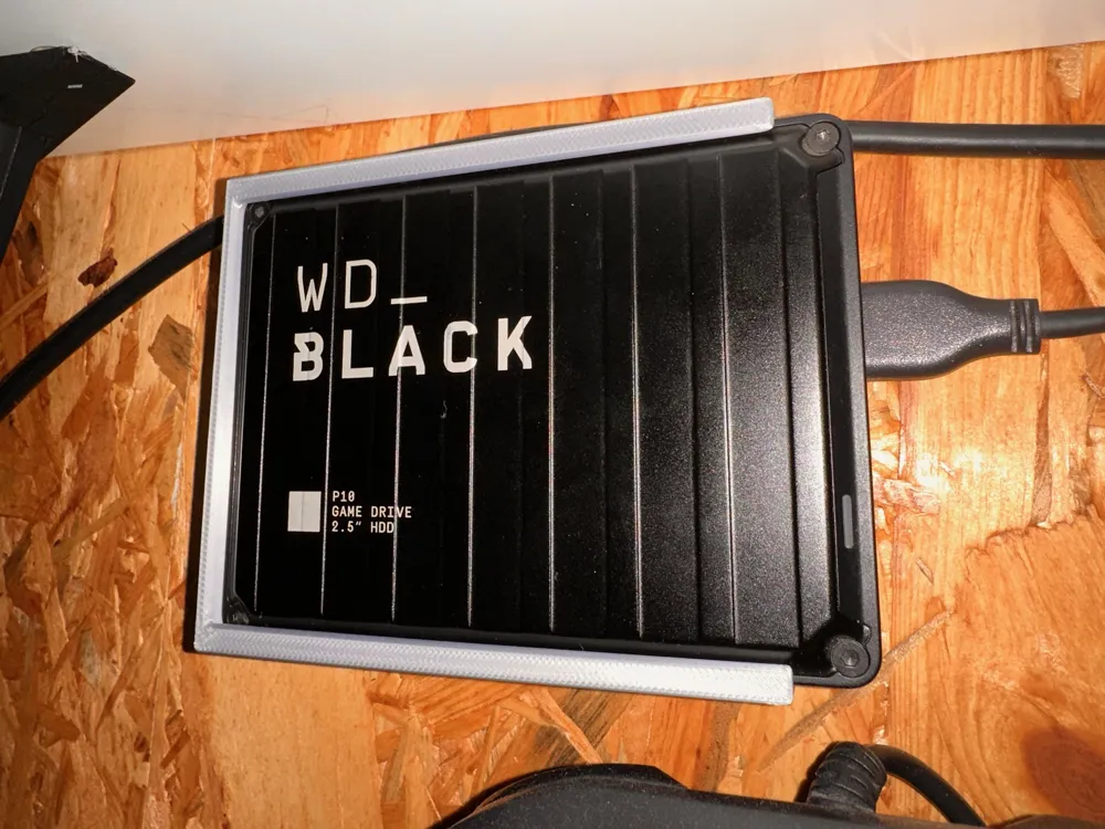 WD Black 2.5 inch Holder - Free 3D Print Model - MakerWorld